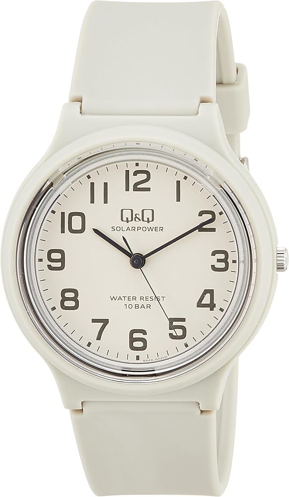 Citizen Q&Q Analog Solar Watch, Water Resistant to 10 ATM, Urethane Strap, gray, Classic - Price ...