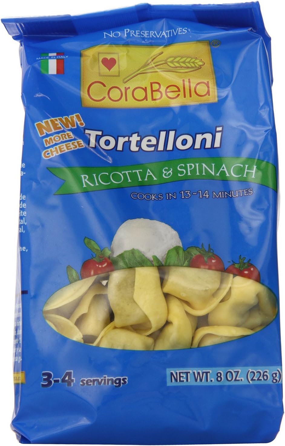Amazon.com : Corabella Classic Italian-Made Ricotta and Spinach ...
