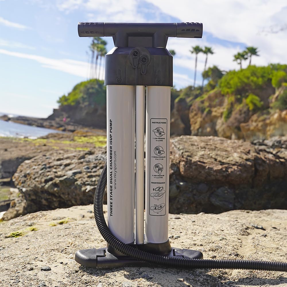 Snapklik.com : Paddle Board Pump High Pressure Dual Chamber SUP Hand ...