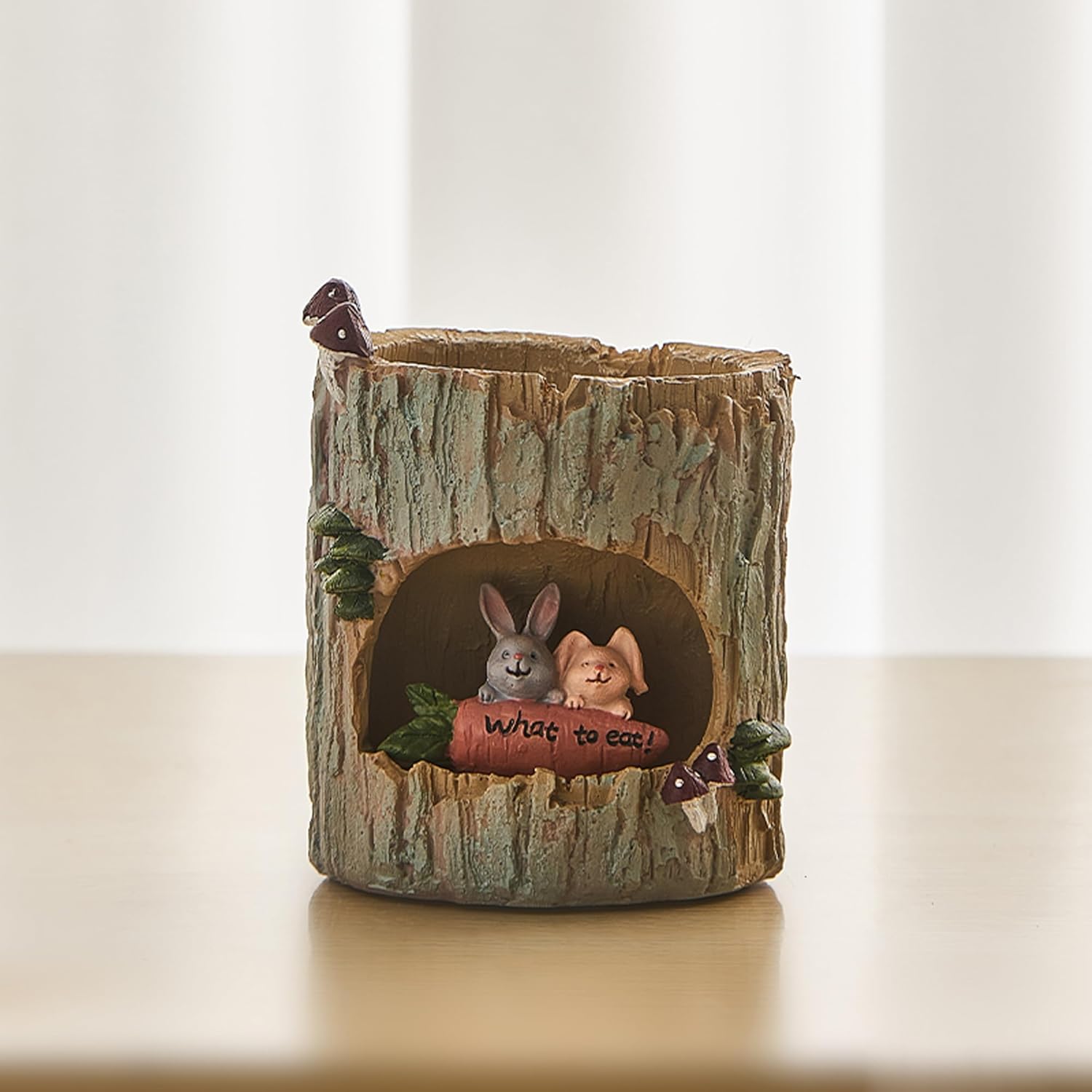 Amazon.com : XINXUAN Rabbit Planter Pot Cactus Pot - Animal Flower Pot ...