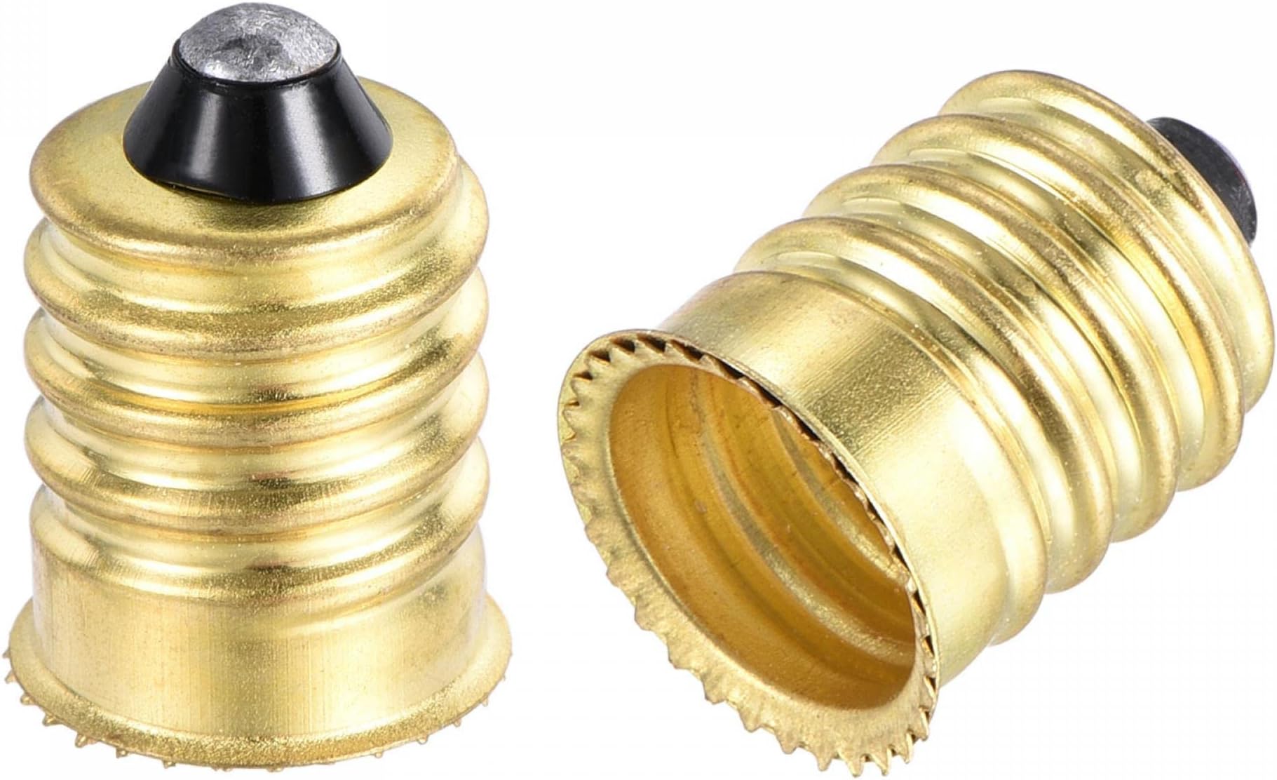 Amazon | 口金変換 アダプター E14-E12 電球 ソケット 口金 照明補助器具 (E14-E12, PC+銅) | SUPCF | 口金変換アダプタ