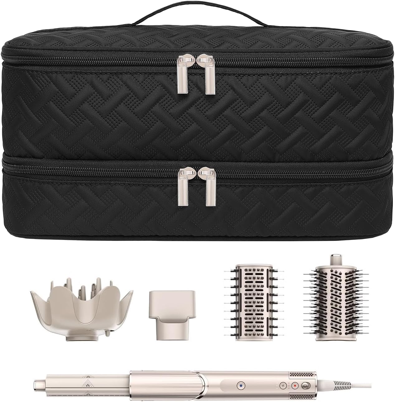 Amazon.com : ARLMEGOR Double-Layer Travel Carrying Case for Revlon One ...
