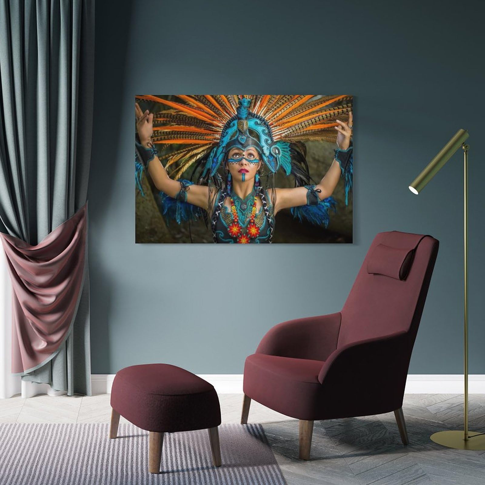 Arte Guerriera Azteca Aztec Principessa Guerriera Donna Png, Jpg
