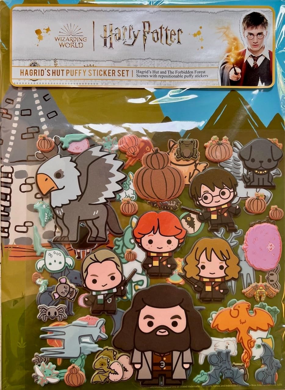 Juego de calcomanías hinchadas de Harry Potter de Conquest Journals ...