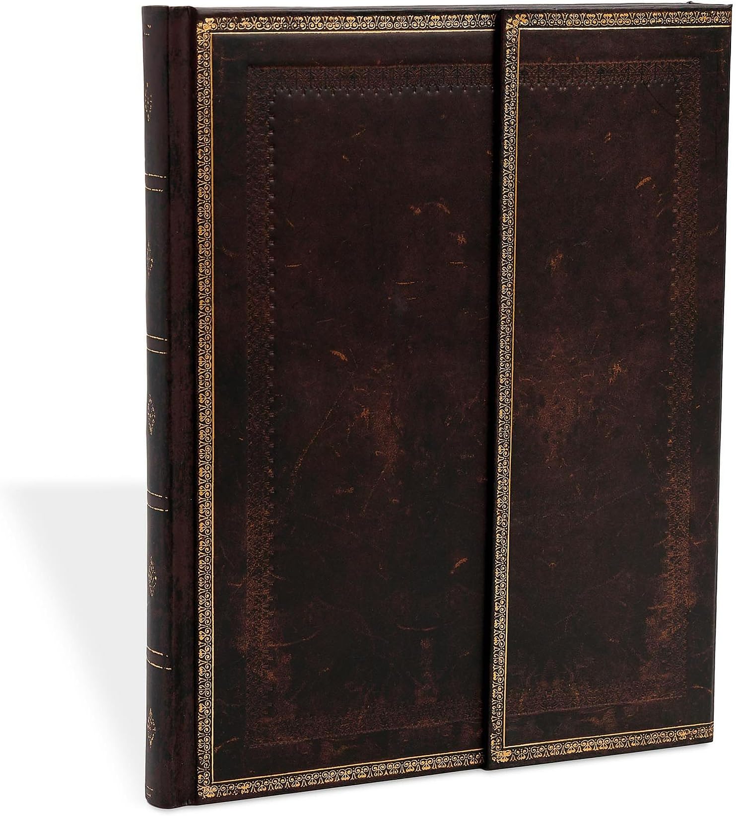 Amazon.com : Black Moroccan Ultra Lined Hardcover Journal, 144pg ...