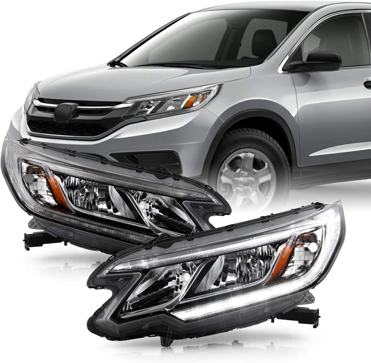 Amazon.com: AKKON - Fits 2015-2016 Honda CR-V EX/EX-L/SE [Tube Bar ...