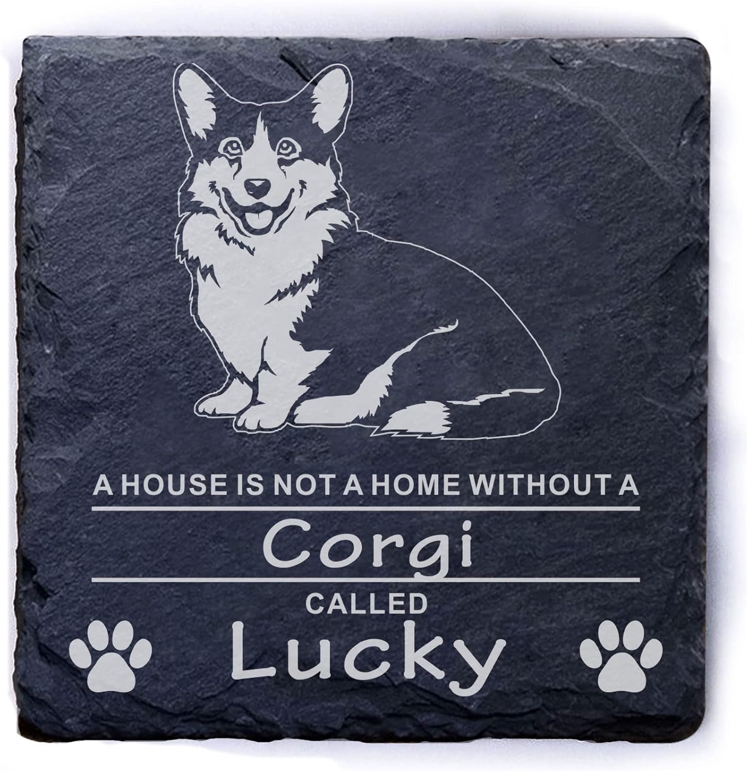 Personalised Slate Coasters - Dog Lover Gifts for Him, Her & Friends ...
