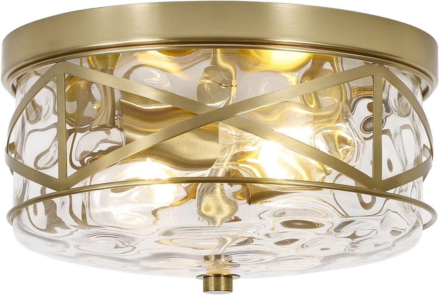 2-Light Flush Mount Ceiling Light Farmhouse Kitchen Island Ceiling ...