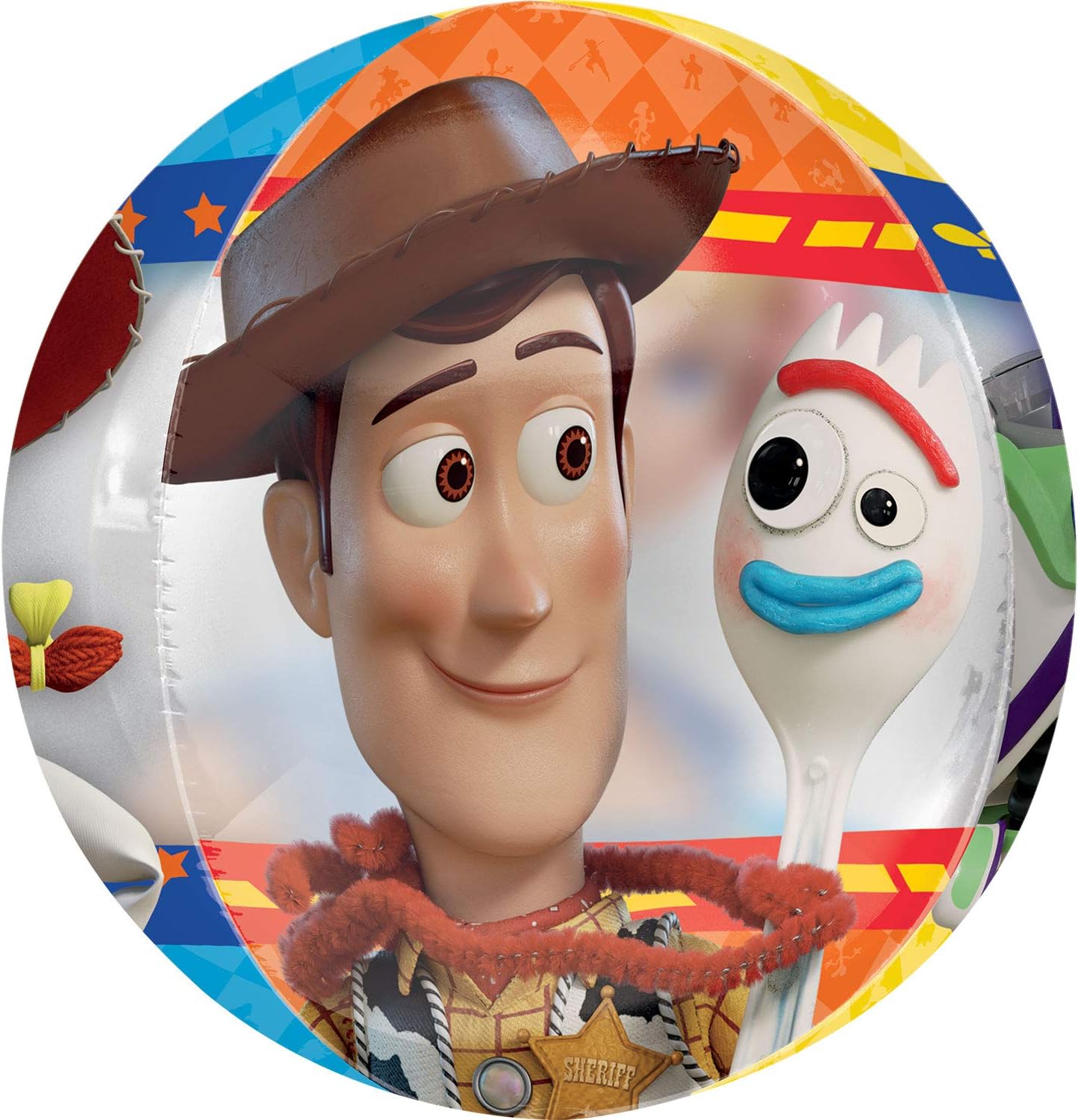 Amazon.com: Anagram International Woody and Buzz Foil Balloon, 18 Inch ...