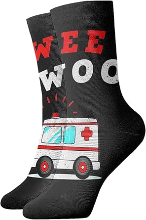 Amazon.com: WFCMJ Wee Woo Ambulance Amr Funny Ems Emt Paramedic Running ...
