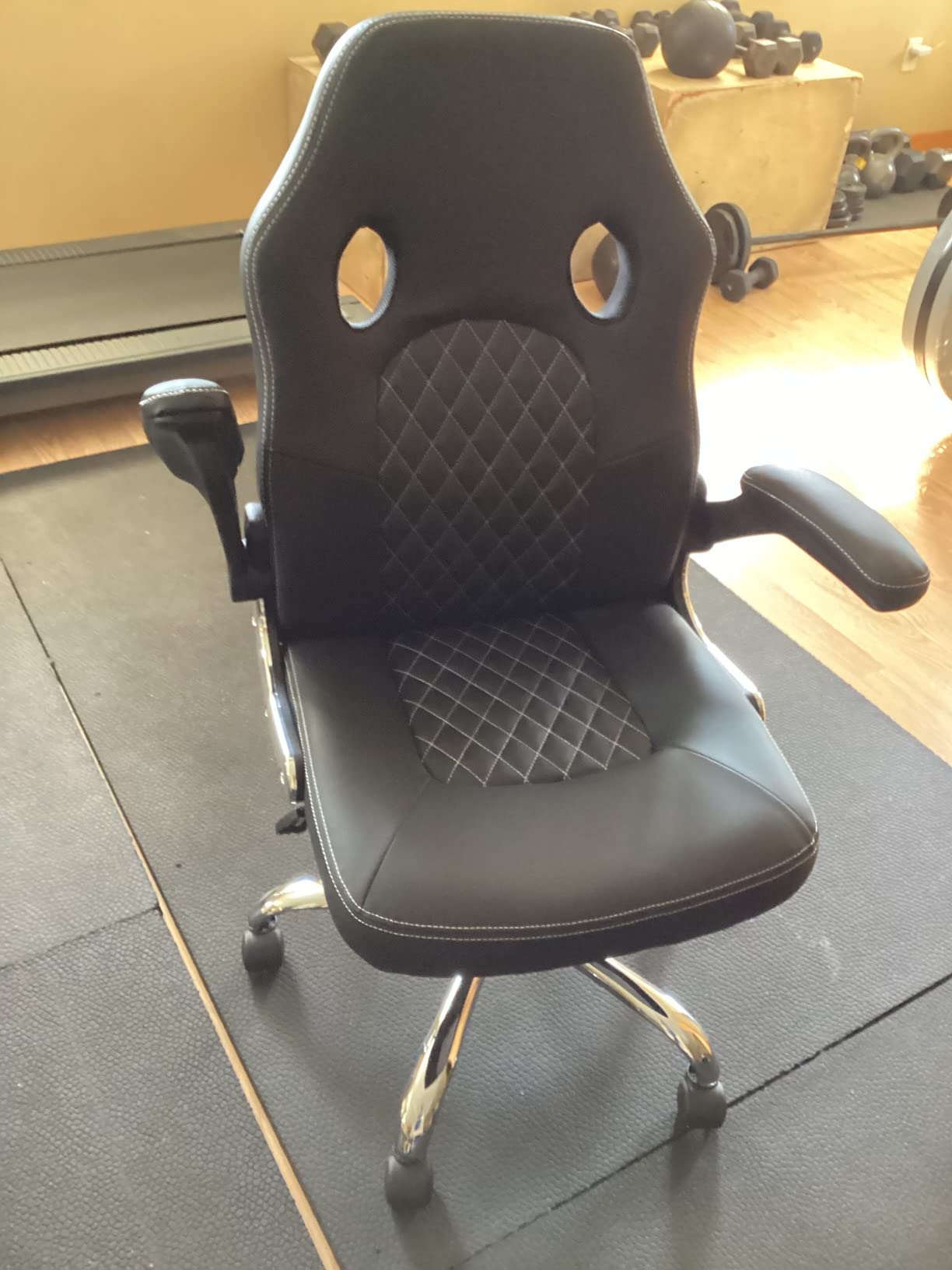 $18/mo - Finance JHK Gaming Chair Ergonomic Office Chair, PU Leather ...