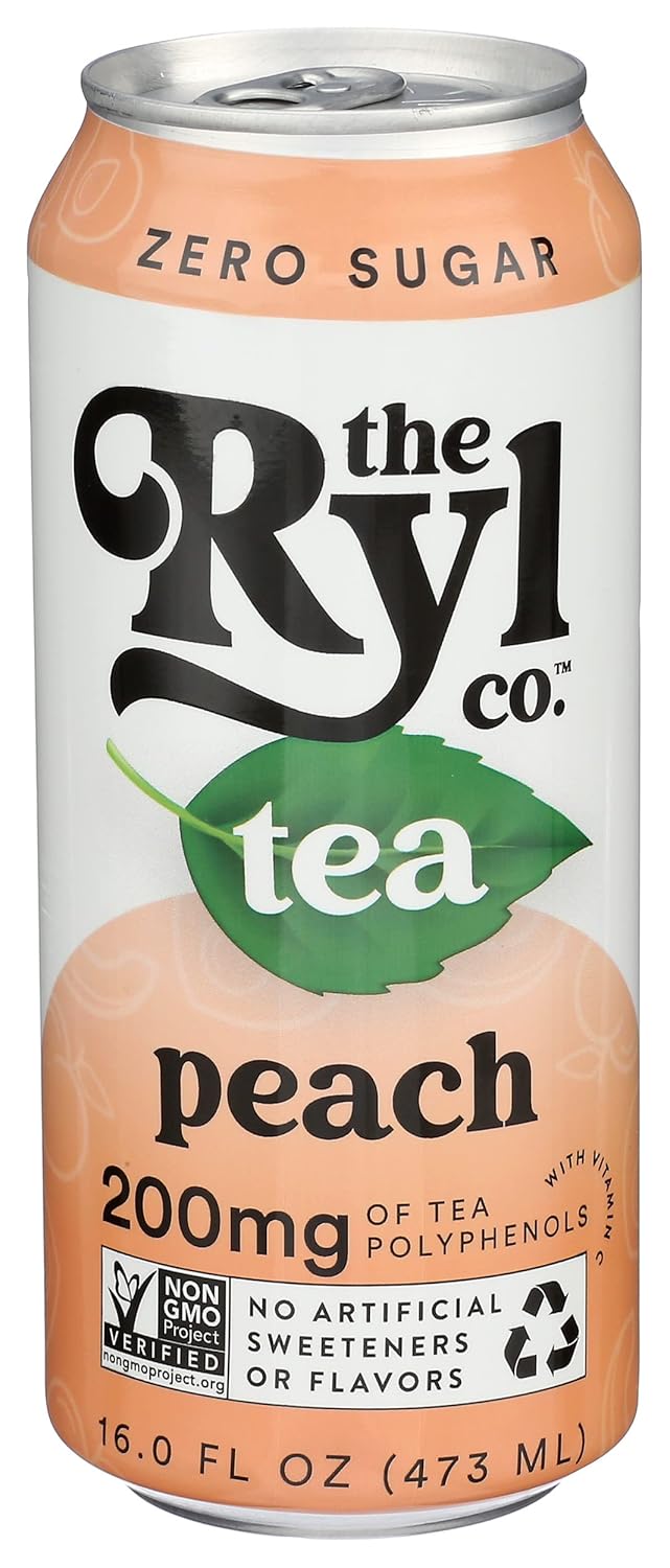 Amazon.com : The Ryl Co. Peach Black Tea, 16 FZ : Grocery & Gourmet Food