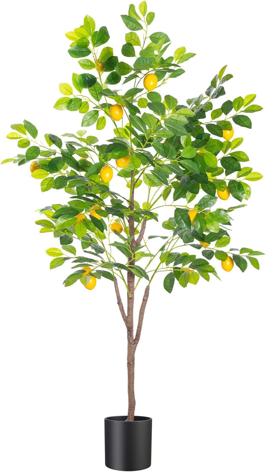 Amazon.com: Vickerman 51" Real Touch Artificial Flowering Orange Tree ...