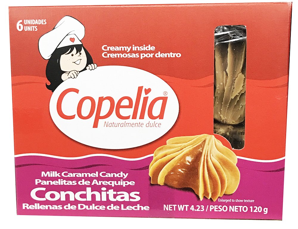 Amazon.com : Copelia Milk Caramel Candy 4.2oz Panelitas de Arequipe ...