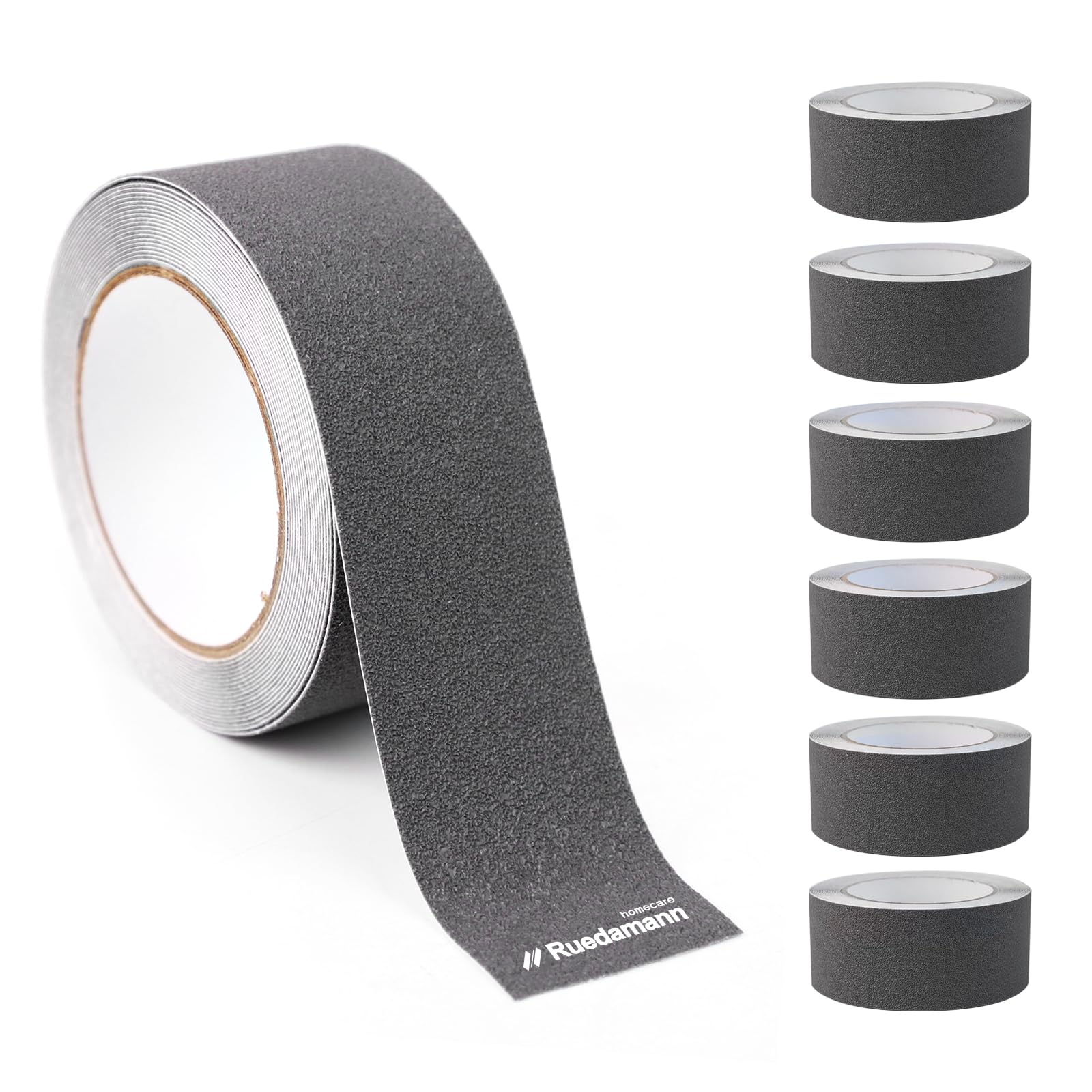 Ruedamann Anti Slip Tape, 6 Pack, 2 Inch × 19.7 Feet, High Traction ...
