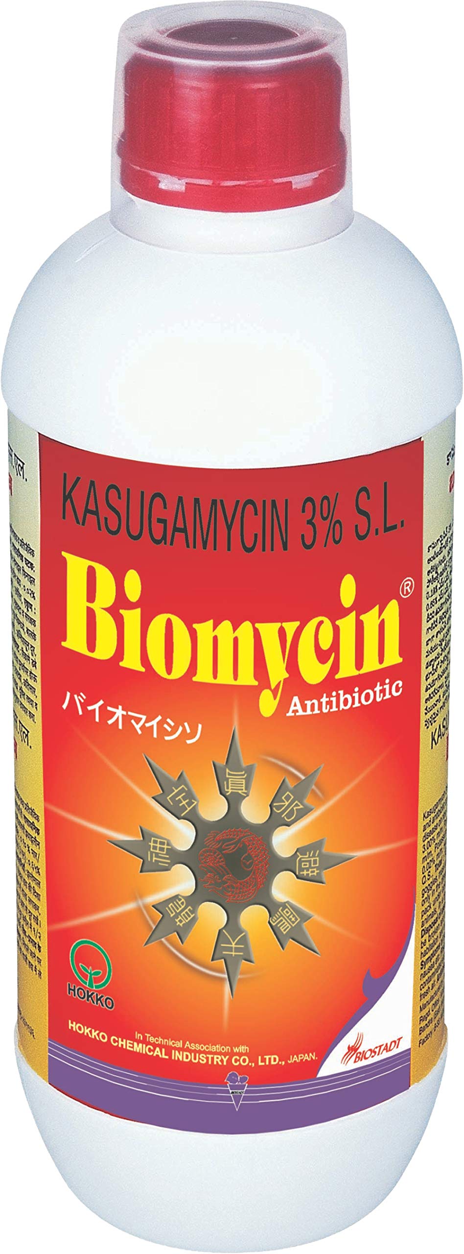 Buy BIOMYCIN Blast in Paddy and Early Blight in Tomato (500ml) Online ...