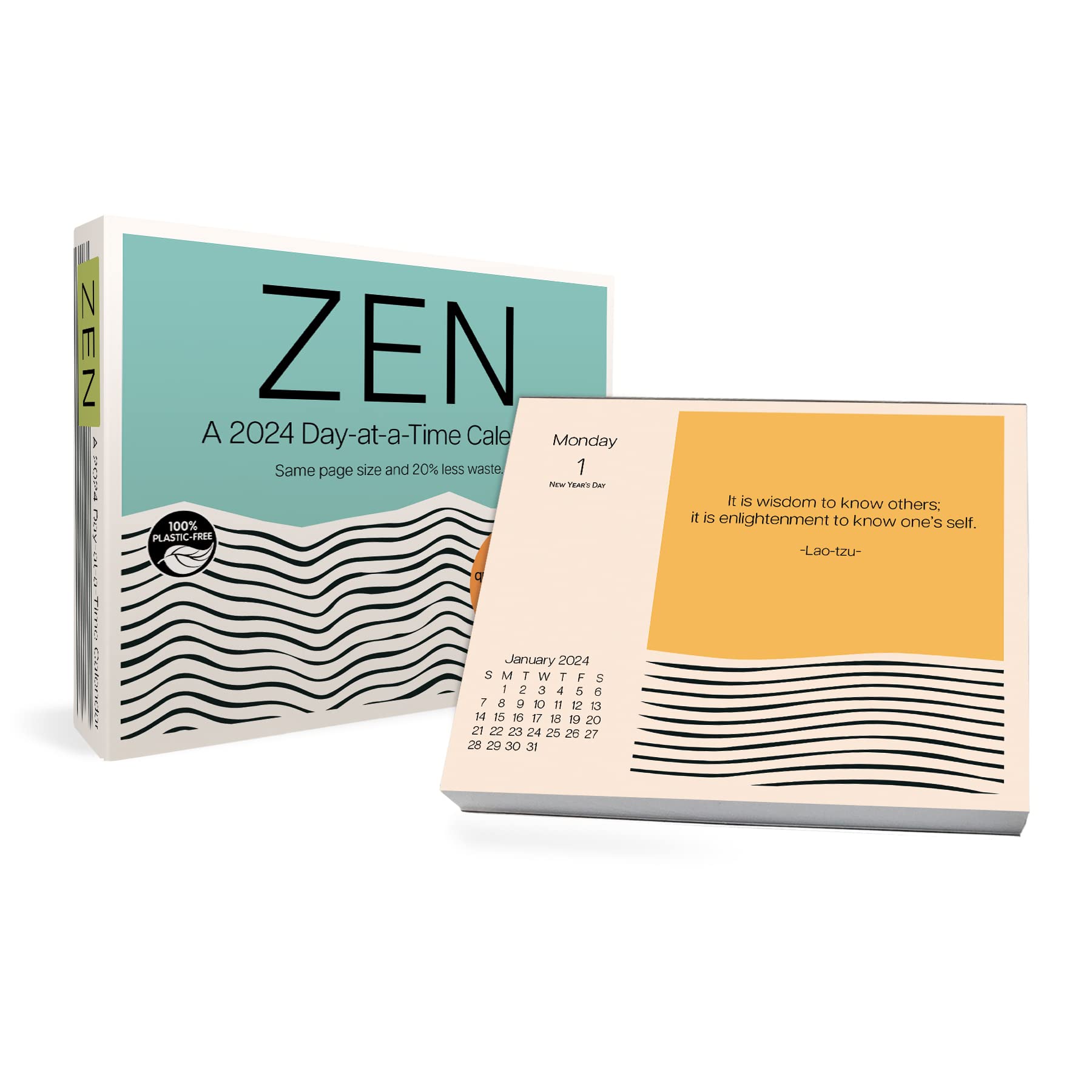 Amazon.com: 2024 Zen Day-at-a-Time Box Calendar: 9781438895017: Trends ...