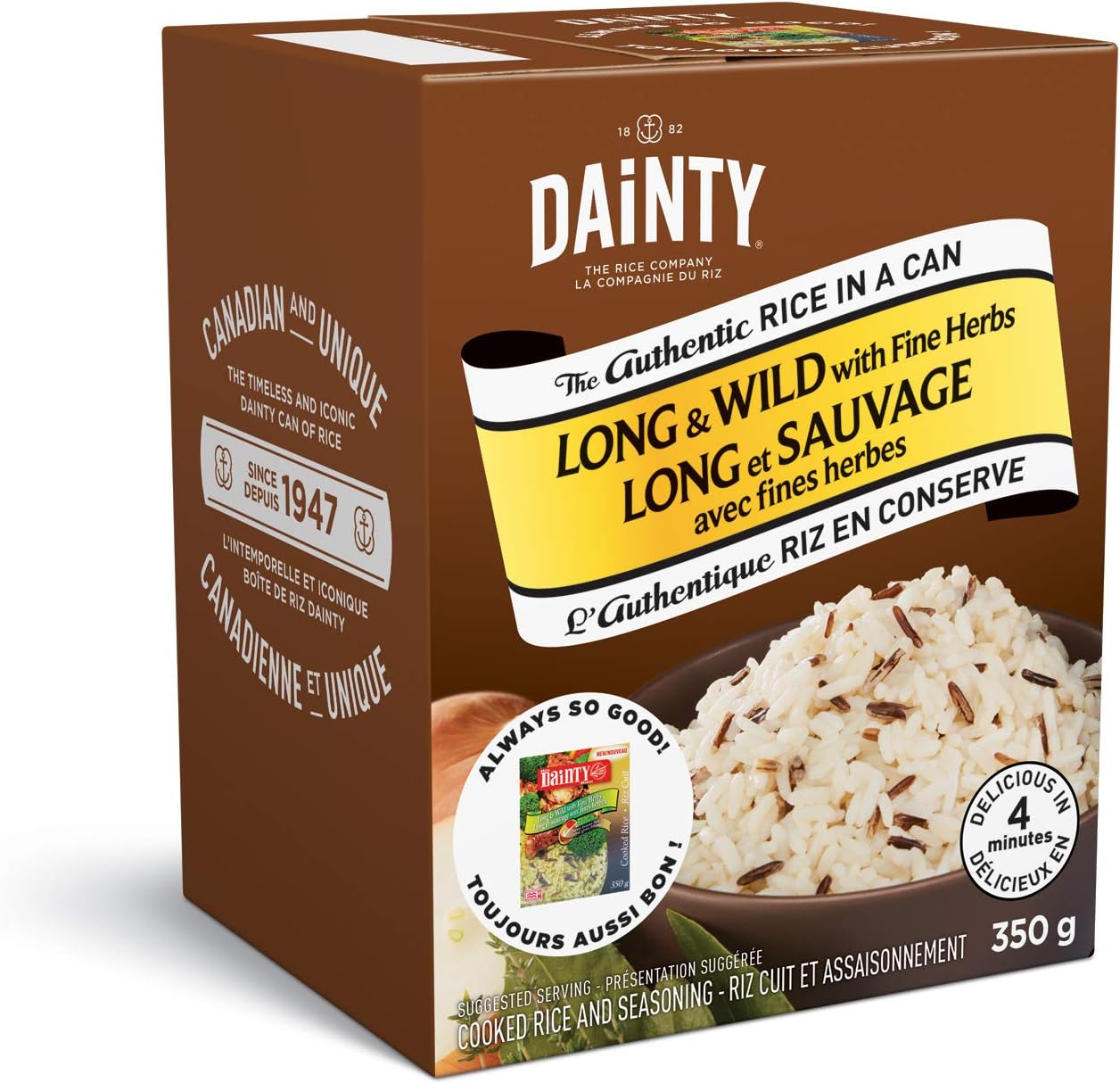 Dainty Long and Wild with Fine Herbs Canned Rice, 12-Count : Amazon.ca ...