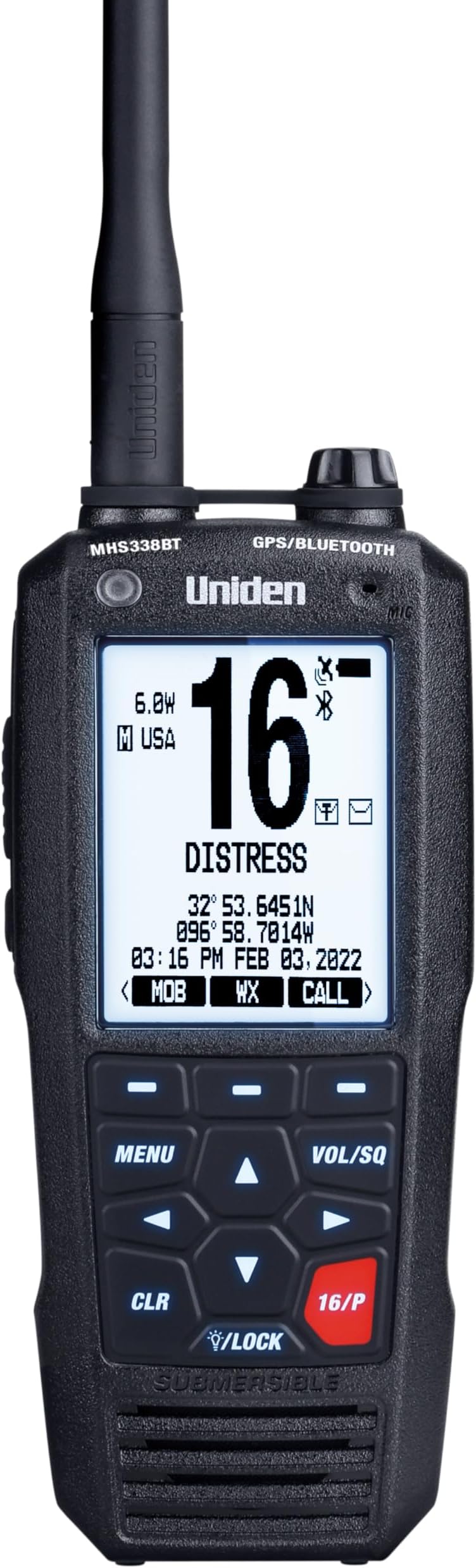 Amazon.com: Standard Horizon HX210 HX210 6W Compact Floating Marine ...