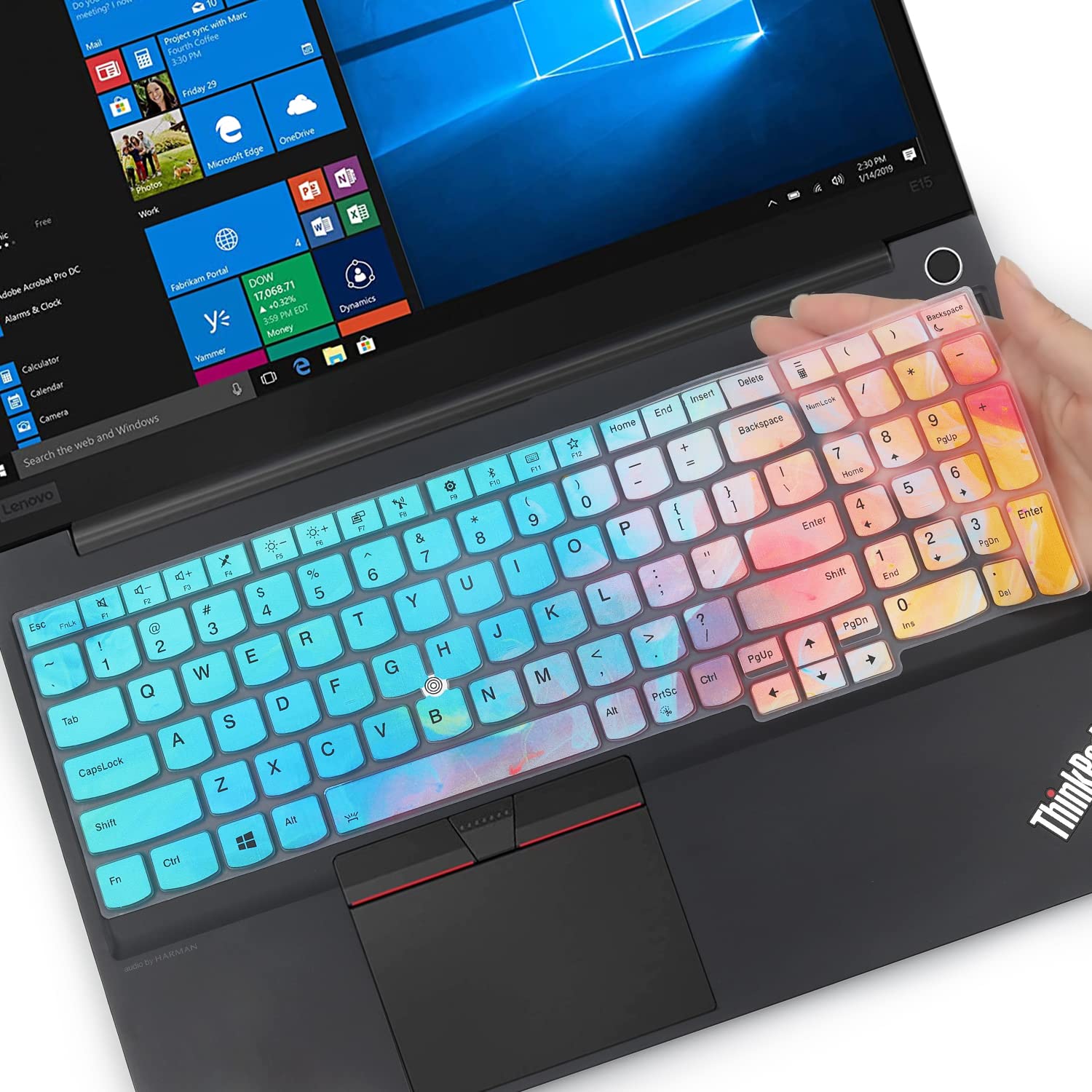 Amazon.com: Keyboard Cover for 15.6" Lenovo ThinkPad E15 Gen 4/3/2 ...