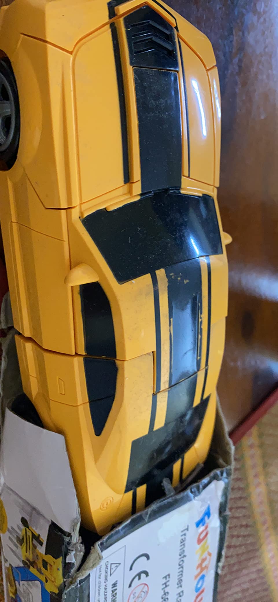 Transforming Robot Sports Car Toy for Kids, Convertible Car Toy for ...