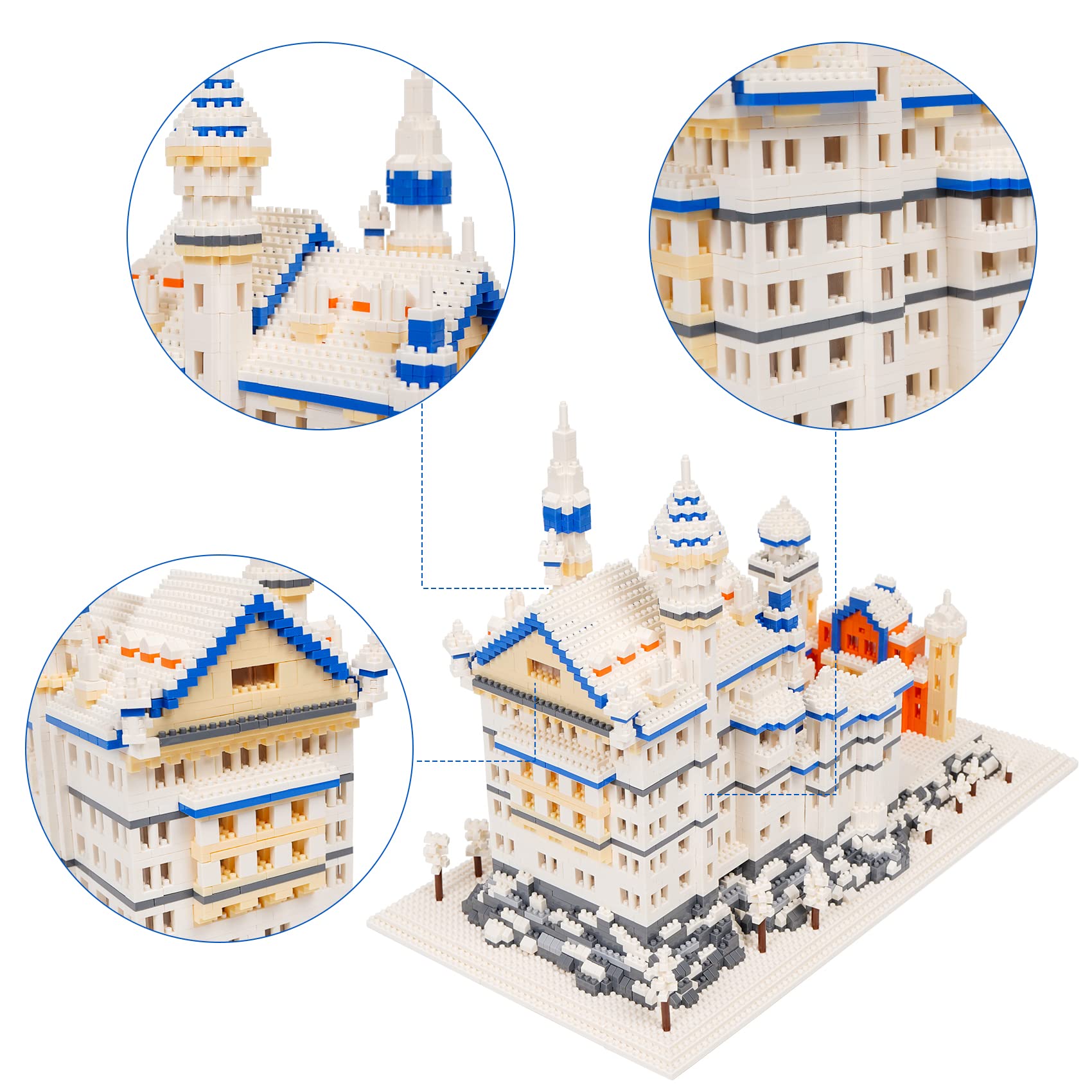 Snapklik.com : Building Block Set, Famous World Architecture Model ...