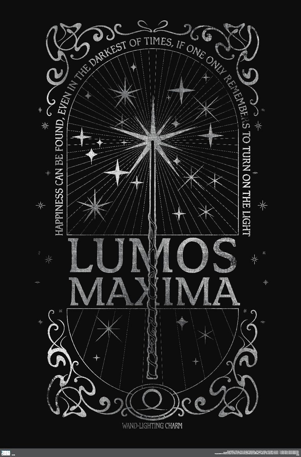Amazon.com: Trends International The Wizarding World: Harry Potter - Lumos Maxima Wall Poster ...