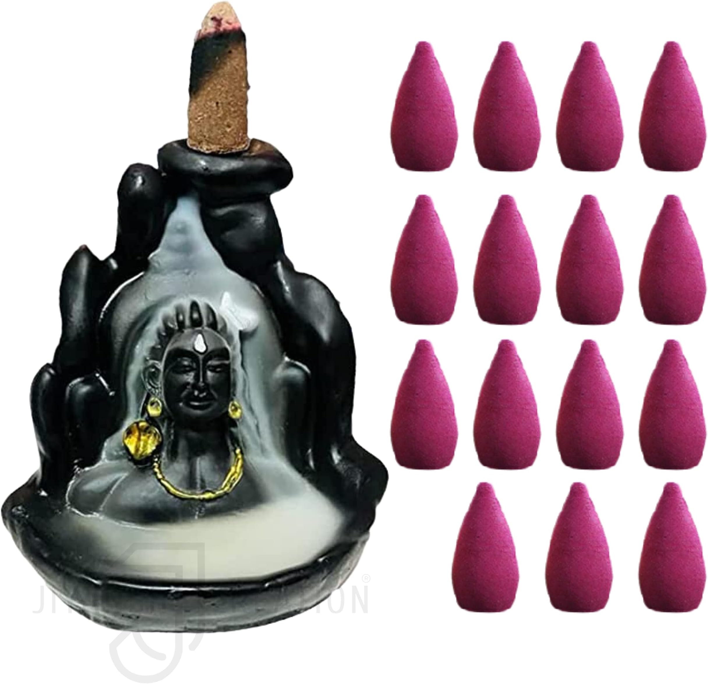 Buy MORATER Hanuman ji Statue Idol Bajrangbali | Backflow Cone Incense ...