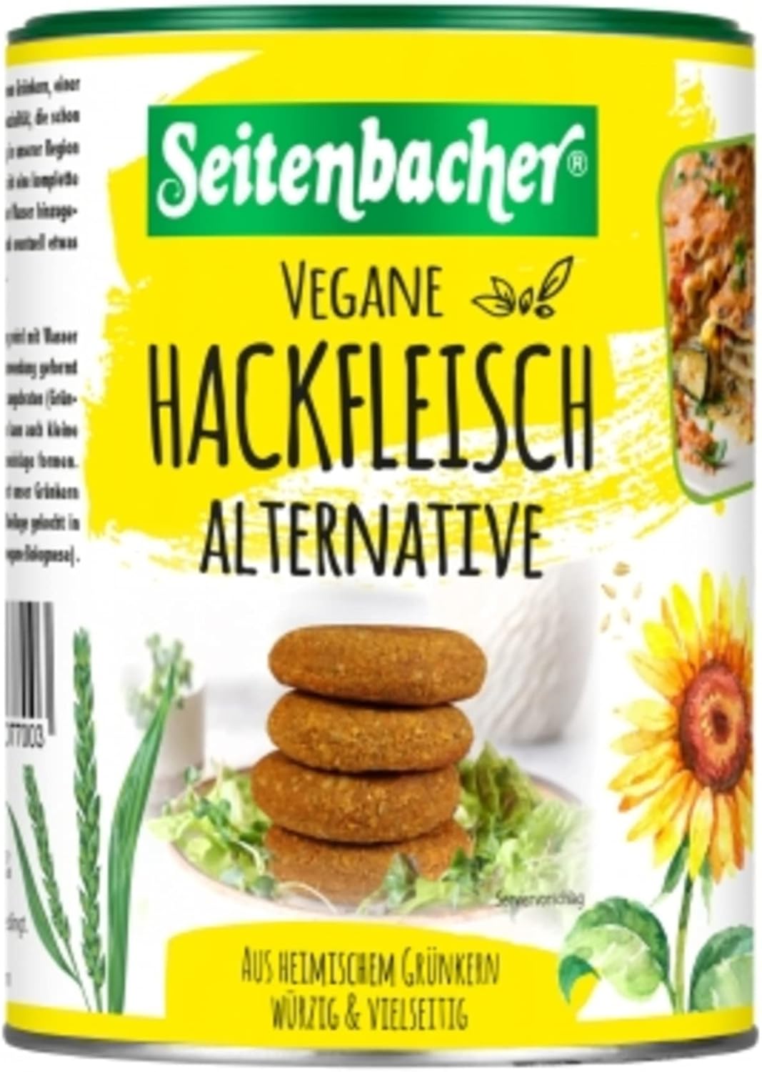 Seitenbacher Grünkern Hackfleisch Alternative I vegan I lactosefrei I ...