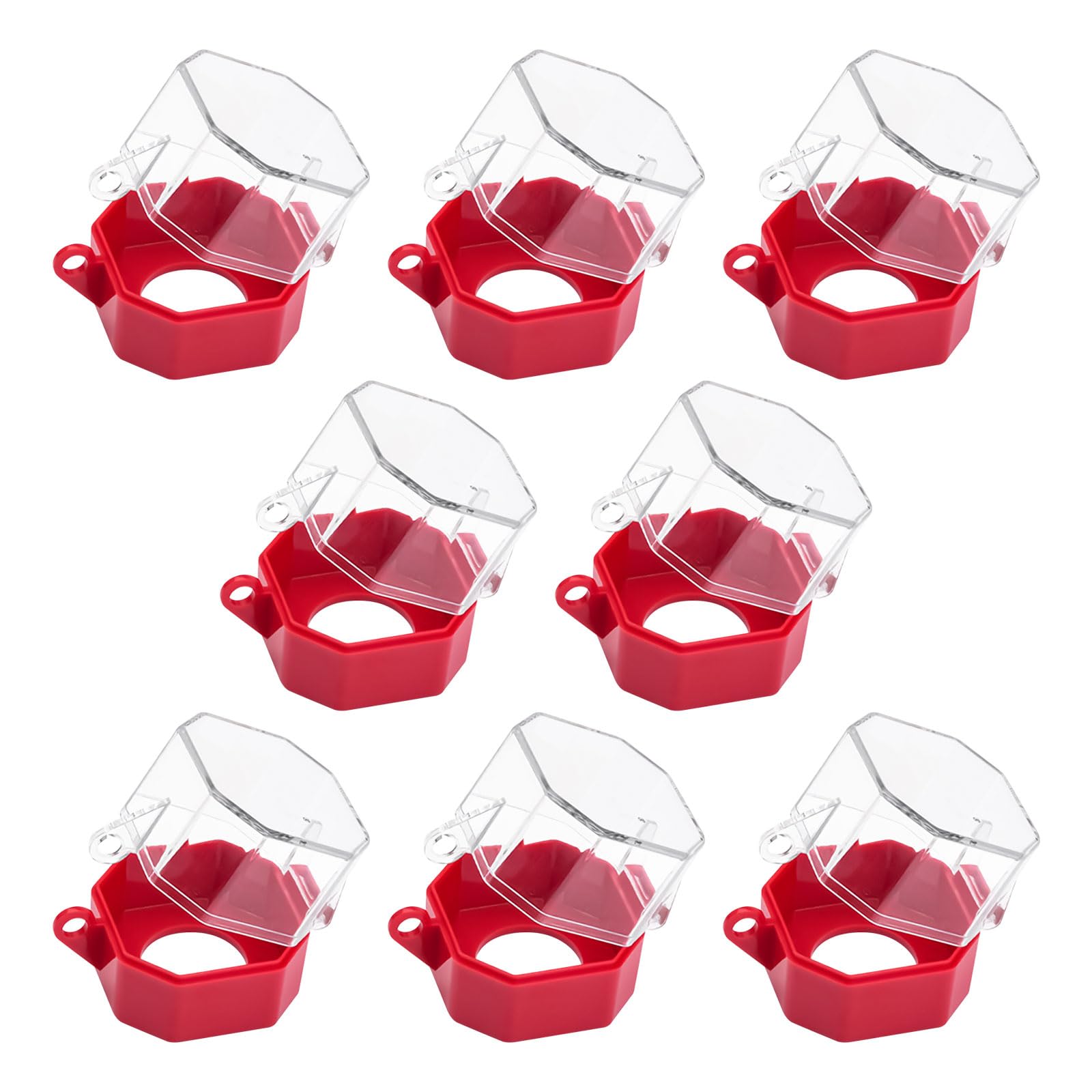 8 Pcs Emergency Stop Button Cover, Safety Power Push Button Switch ...