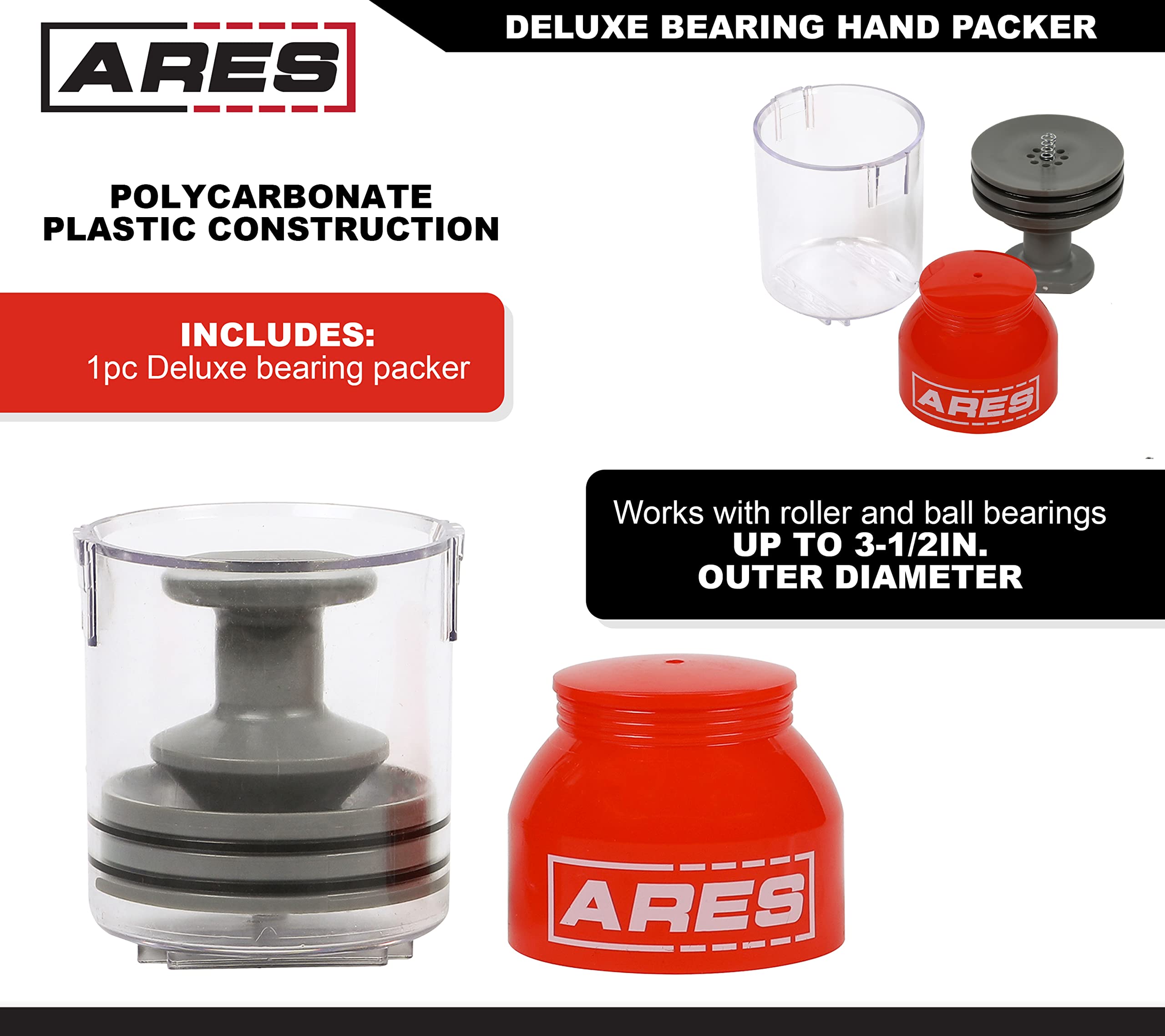 Snapklik.com : ARES 54035 Deluxe Bearing Packer Quickly And Easily ...