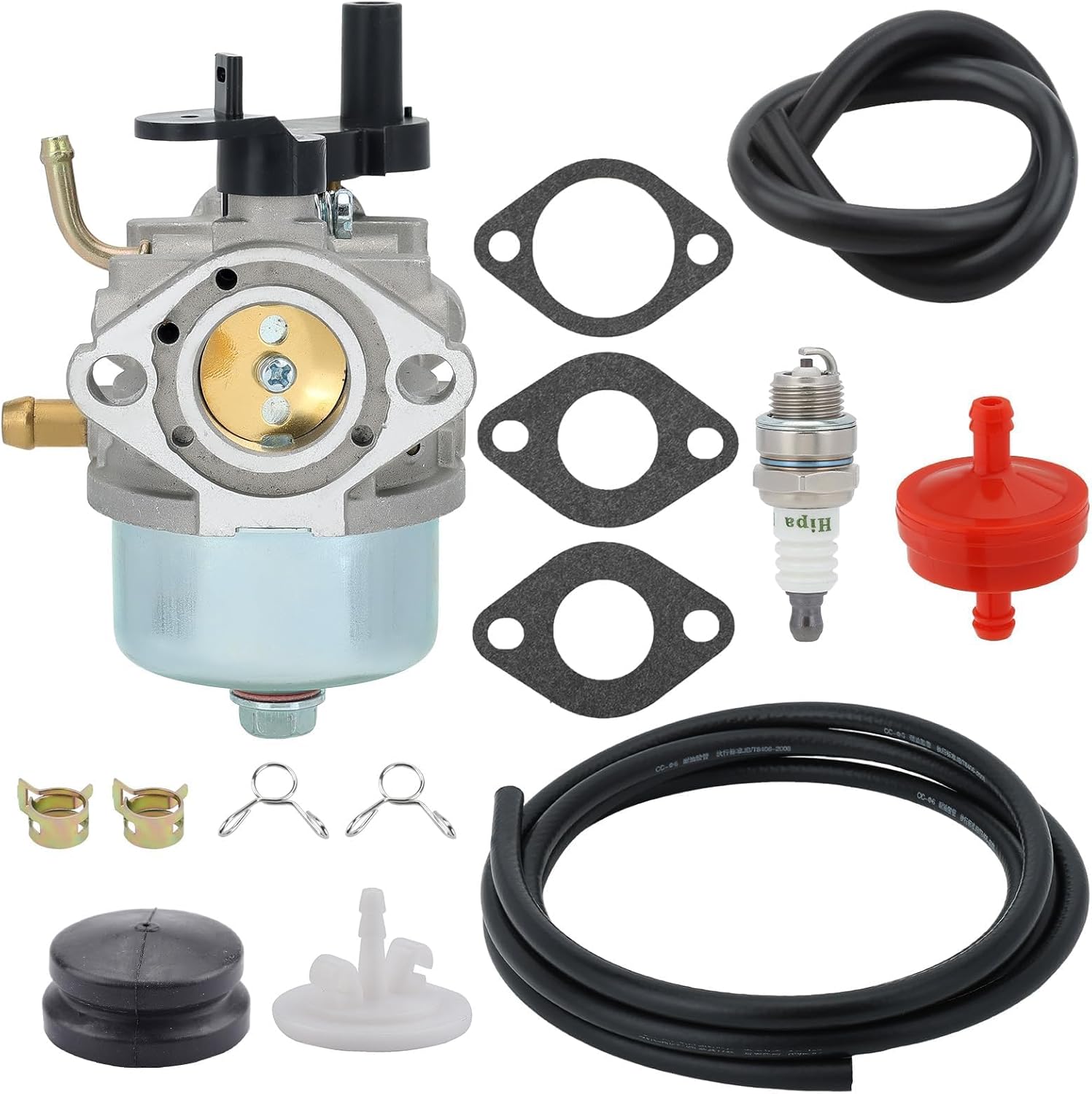 Amazon.com: HIPA 801396 Carburetor for 801233 801255 Snow Blower Thrower R-TEK 2-Cycle Engines ...