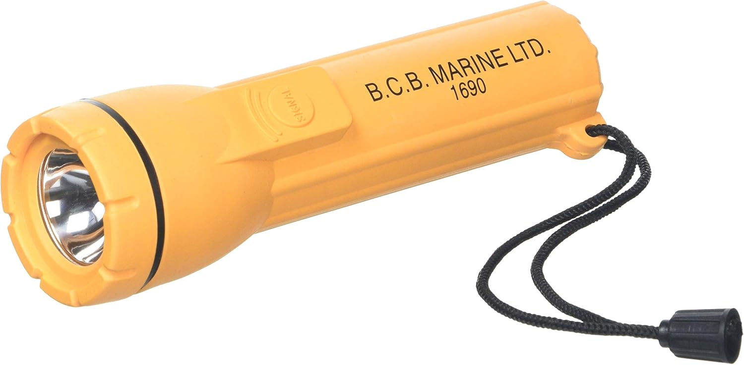 Bushcraft Fflam Signalling Torch - Yellow, 15.5 x 4.5 cm : Amazon.co.uk ...