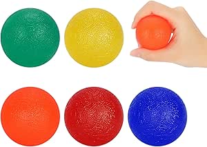 Amazon.com : supregear Hand Exercise Ball, 5Pcs Squeeze Exercise Stress ...