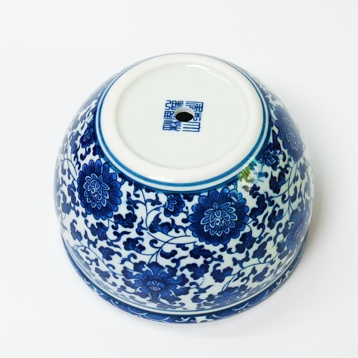 Blue and White Chinoiserie Planter, Blue and White Flower Pot for ...