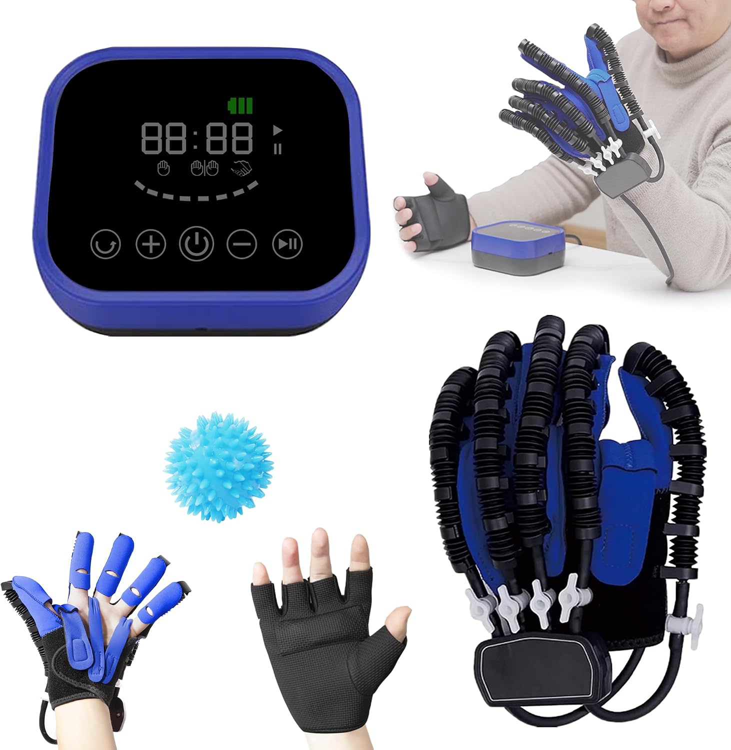 YEUNTANH Finger And Hand Function Rehabilitation Traine,Robot Rehab ...