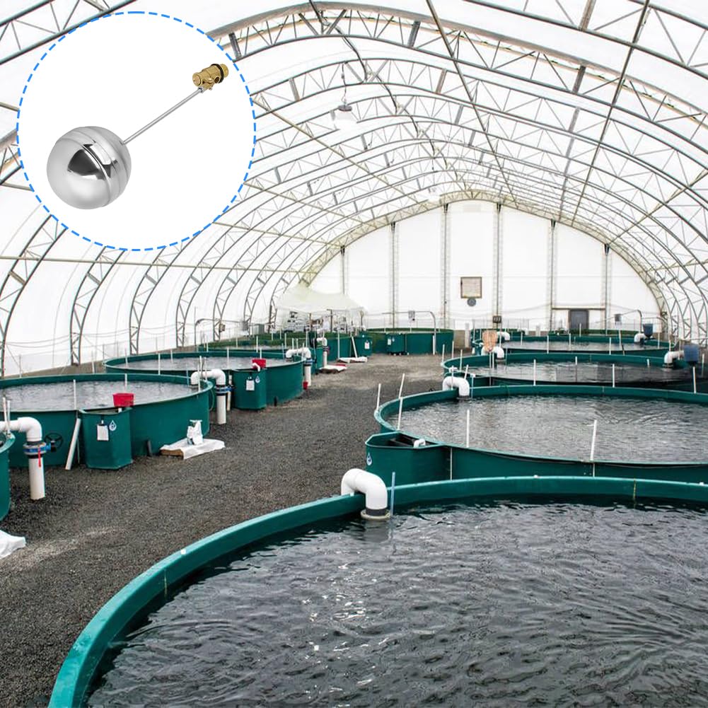 Snapklik.com : Stainless Steel Float Ball Valves, Water Tank Float ...