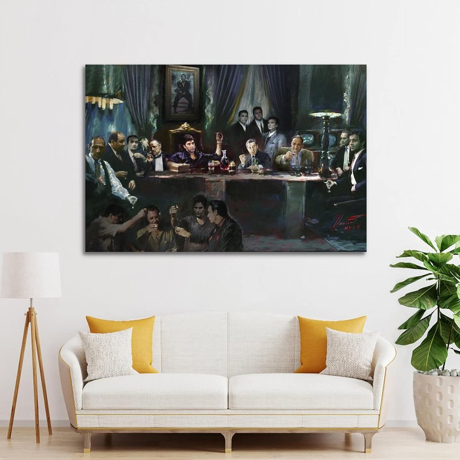 Póster de la película Gangster Last Supper by Godfather Scarface ...