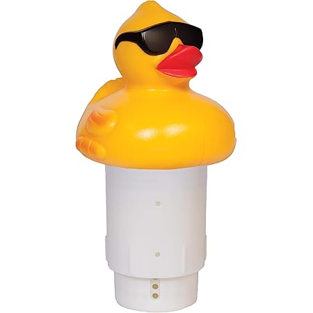 Amazon.com : GAME Solar Light-Up Derby Duck Pool Chlorinator; 3”-Tablet ...
