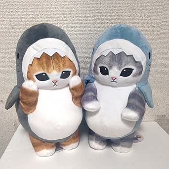 Amazon.co.jp: Mofusand Shark Nyan Big Plush Toy : Toys & Games
