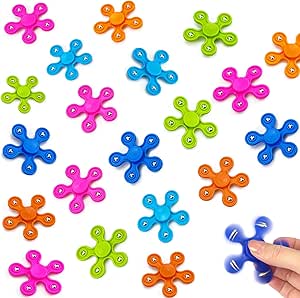 Amazon.com: 32 Pack High Speed Bearing Quiet Fidget Spinners Bulk ...