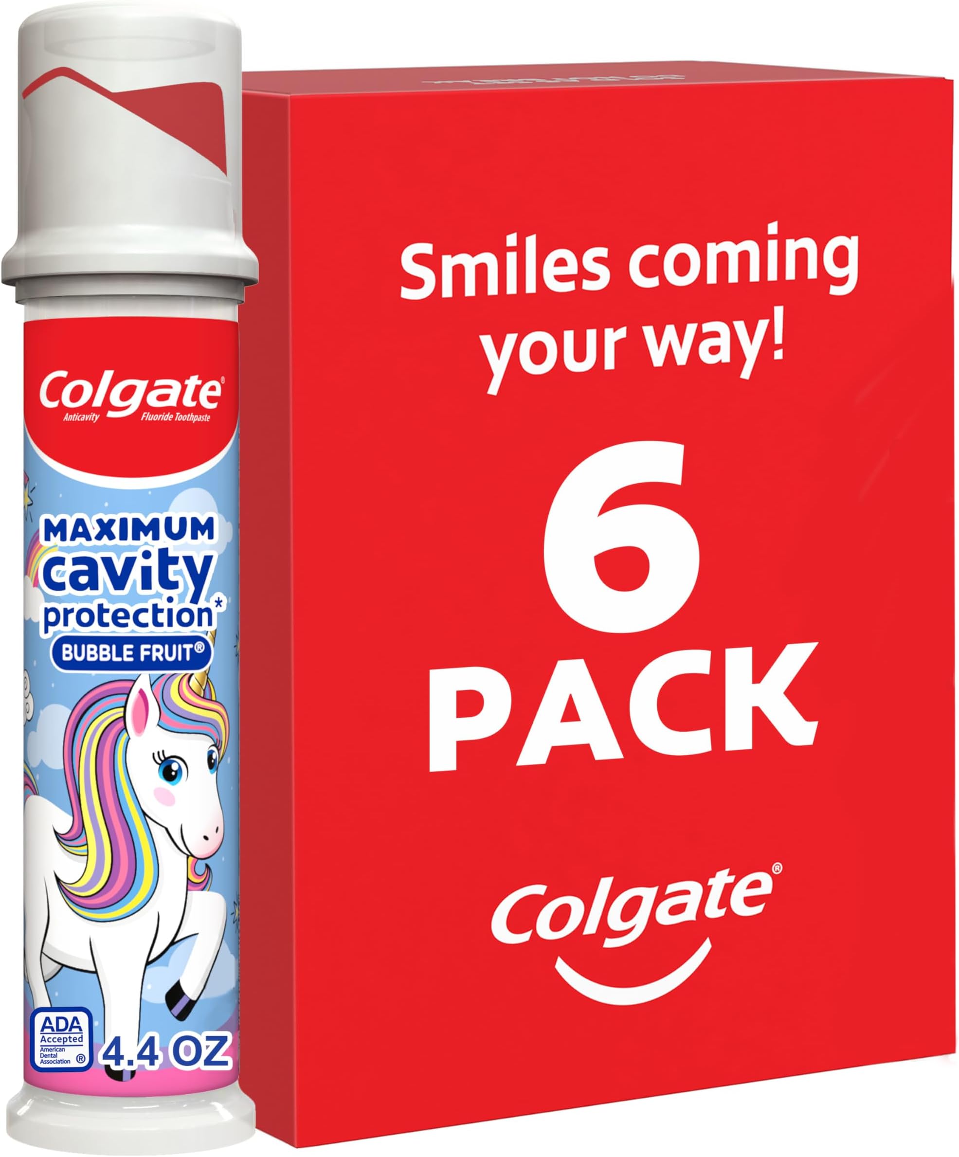 Amazon.com: Crest Kid's Toothpaste, Sparkle Fun (4.6 oz, 5 pk ...