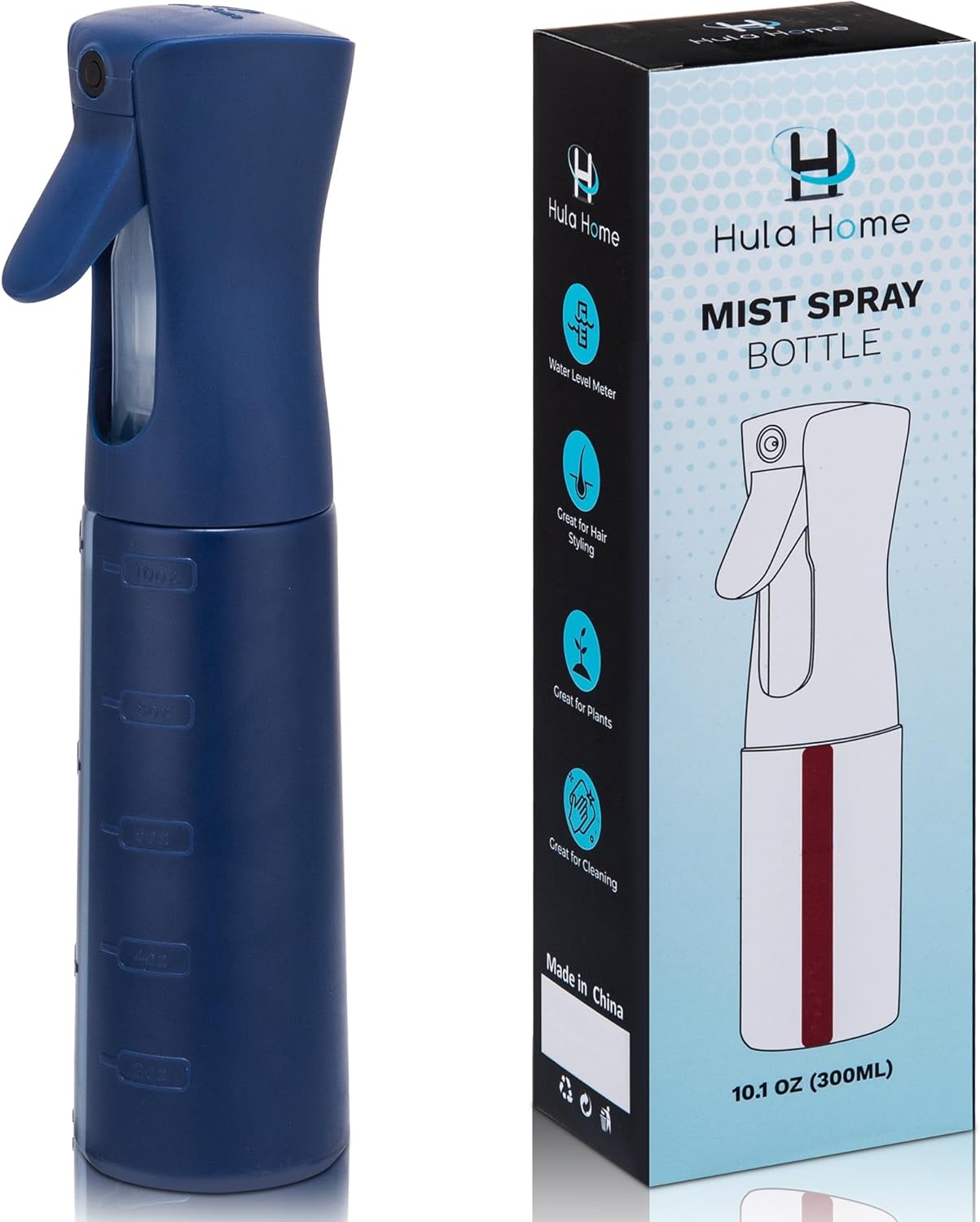 Amazon.com: Hula Home Continuous Mist Spray Bottle with Water Level ...