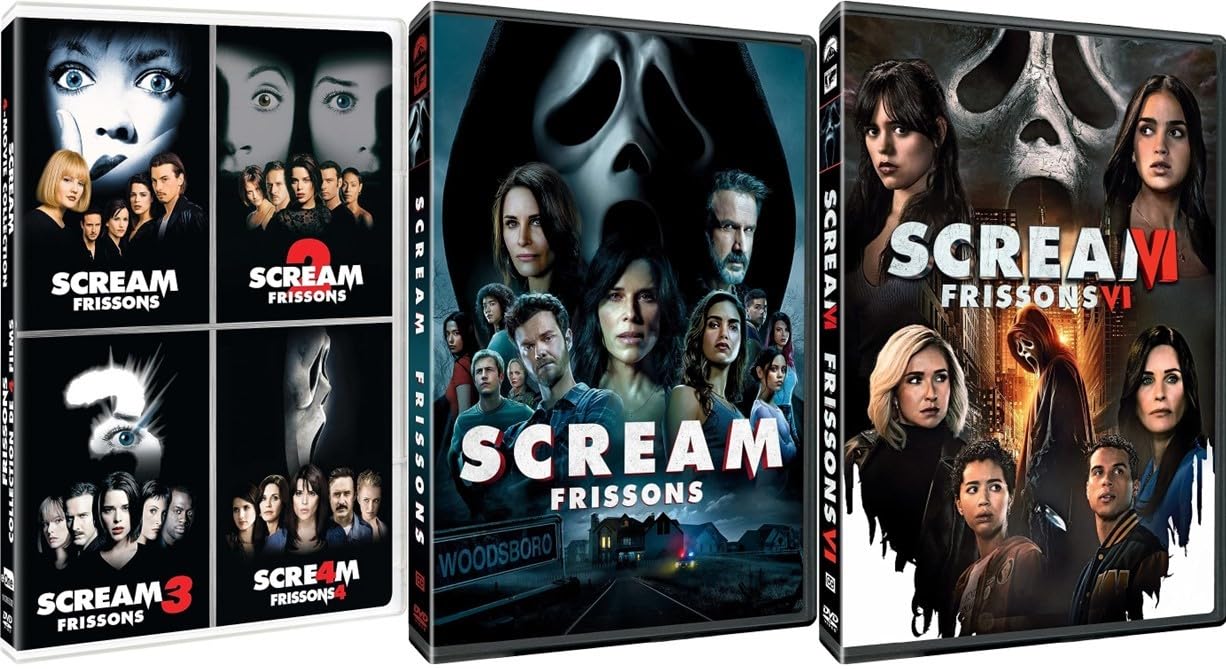 Amazon.com: Scream Complete 1 - 6 : Scream 4-Movie Collection / Scream ...