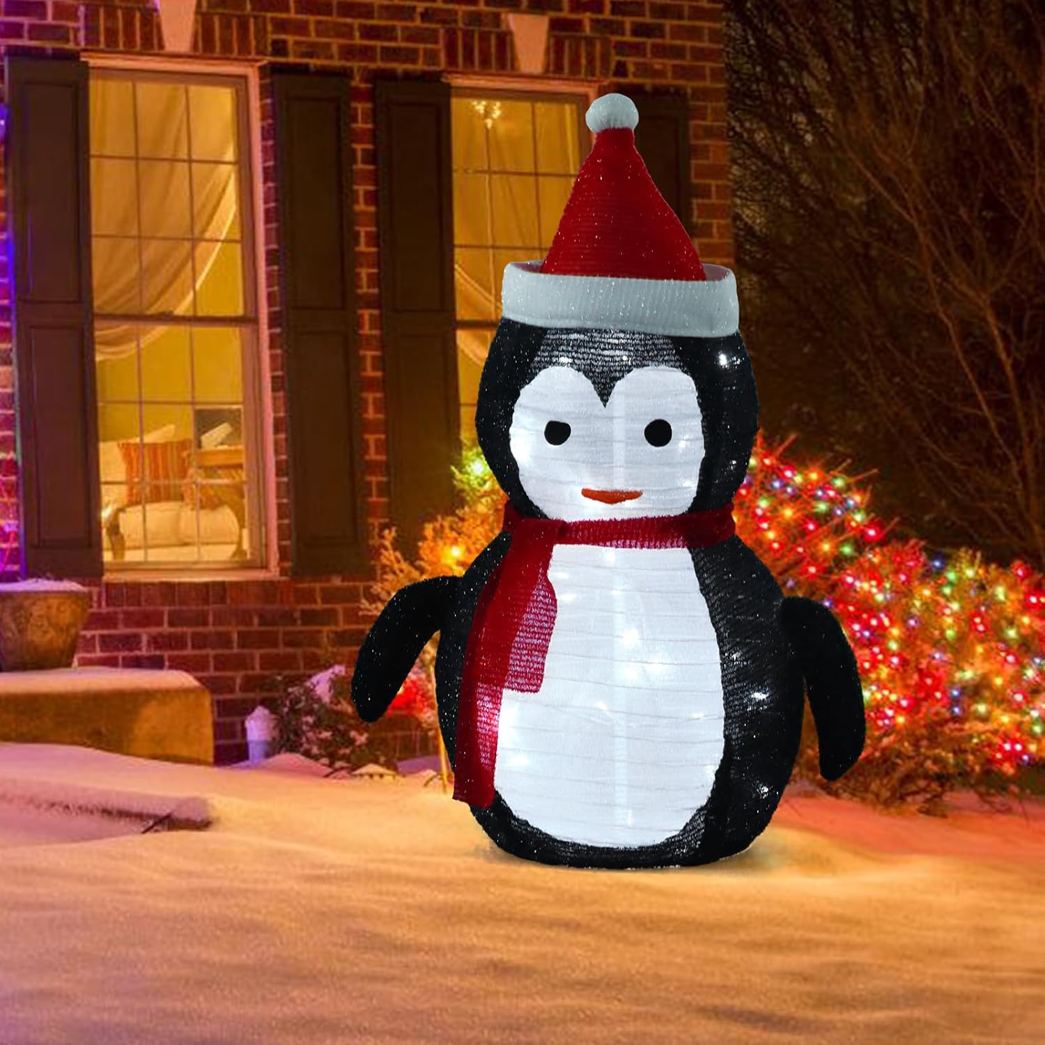 Amazon.com: YSMJ Christmas Standing Lighted Decoration, Battery ...
