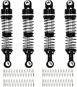 Amazon.com: AMK TRX4M Shocks, 4Pcs 52mm Aluminum Front & Rear Shocks ...