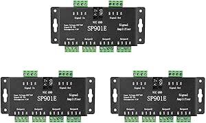 Amazon.com: Bloepum 3X SP901E LED Pixel SPI Signal Amplifier Repeater Addressable LED Strip and ...