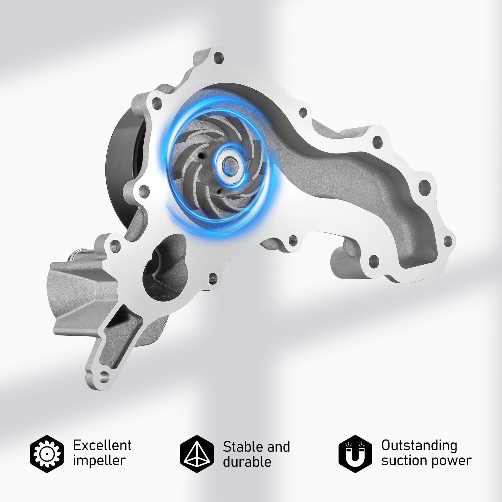 BDFHYK 44021 Automotive Engine Water Pump Kit Compatible with 2018 Jeep ...