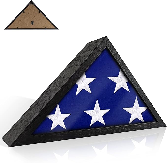 Amazon.com - ASmileIndeep Flag Display Case for 3' x 5' American Flag ...