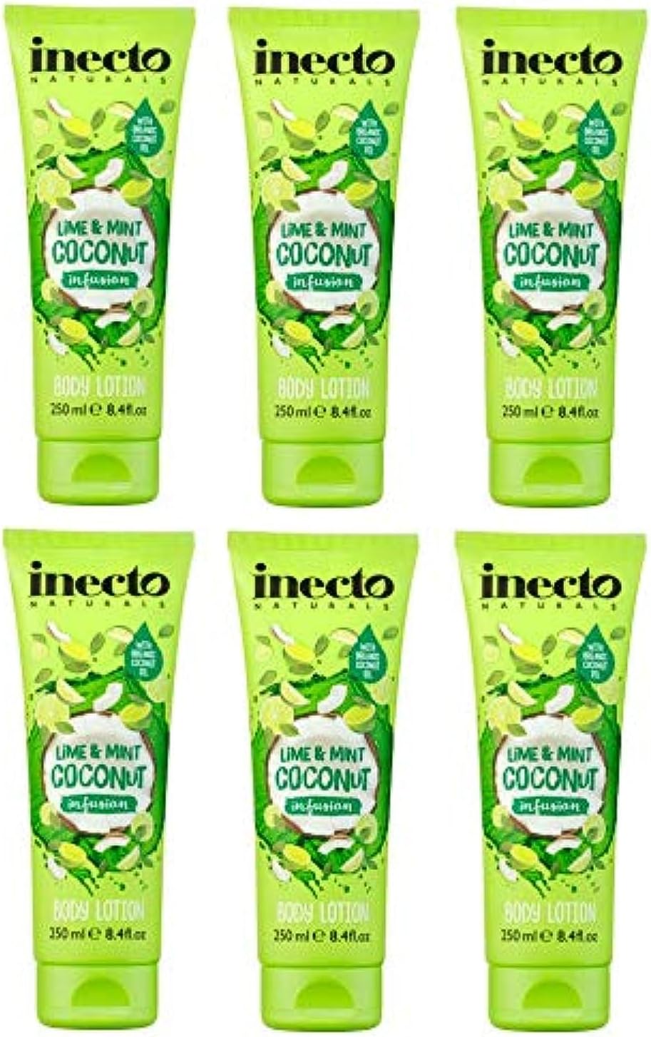 Inecto Infusion Lime & Mint Coconut Body Lotion 250ml: Buy Online at ...
